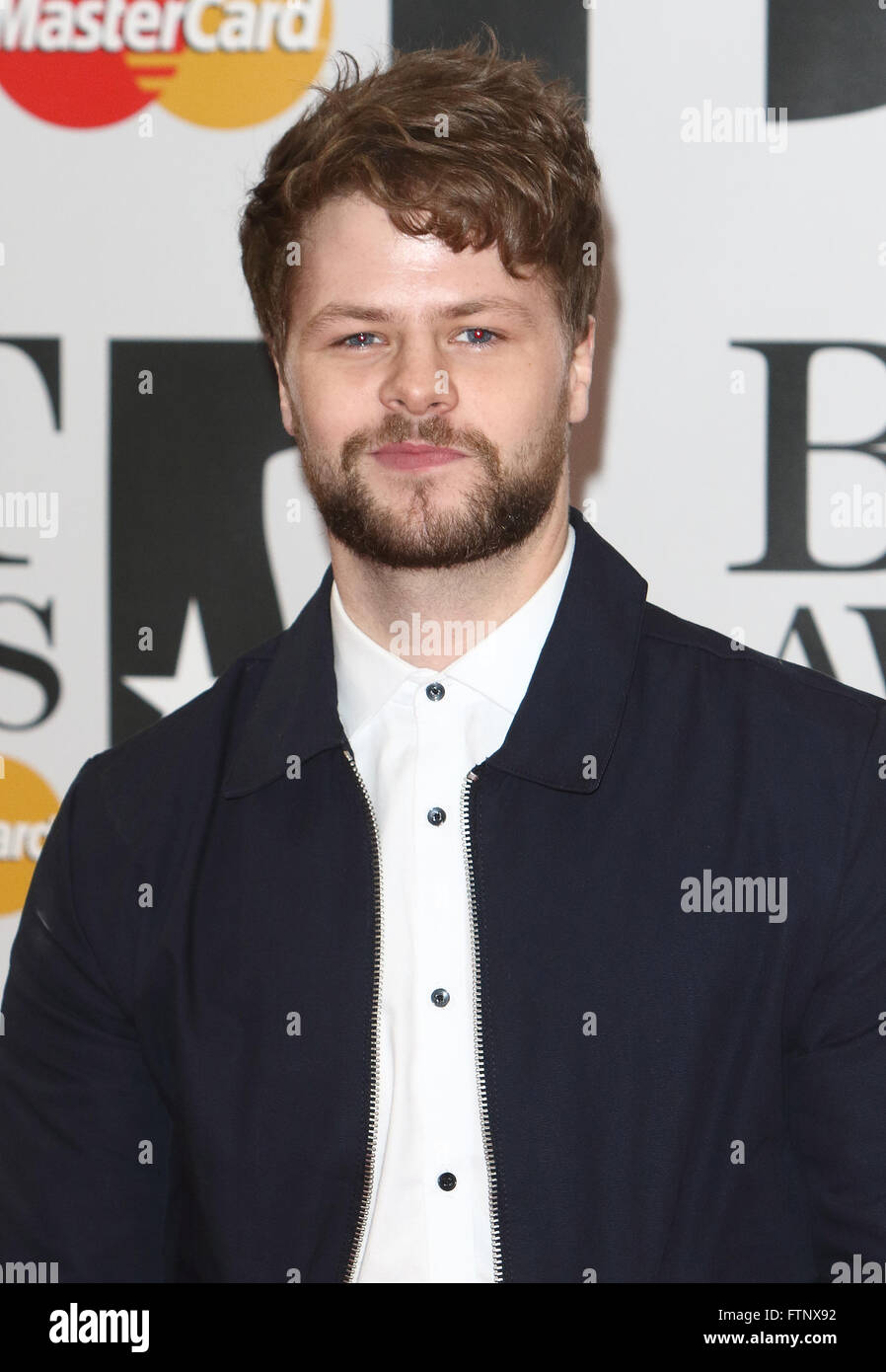 Brit Awards Red Carpet 2016 at the O2 Arena, London Featuring: Jay ...