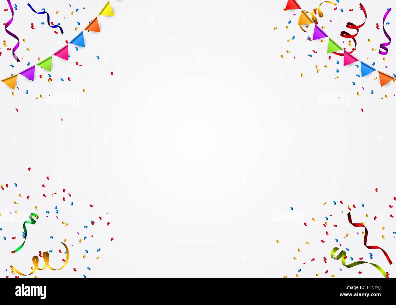 Party Background with Flags Vector Illustration Stock Vector Image ...