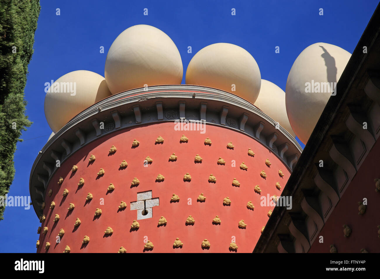 The stunning Dali Theatre-Museum, containing Salvador Dali's surrealist ...