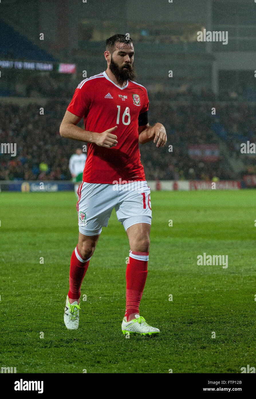 Joe ledley, cardiff city hi-res stock photography and images - Alamy