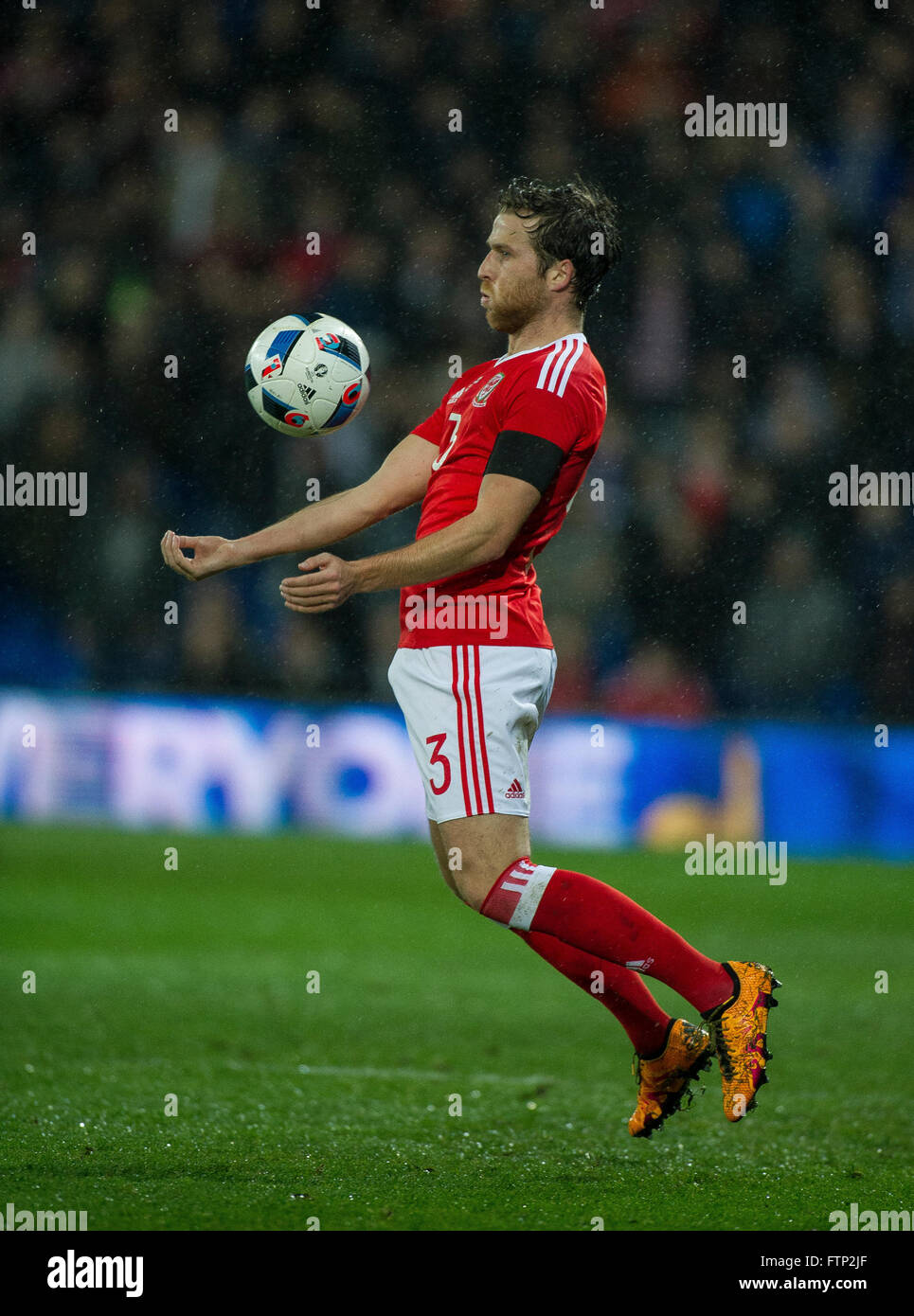 March 24th 2016, Adam Matthews of Wales during the International ...