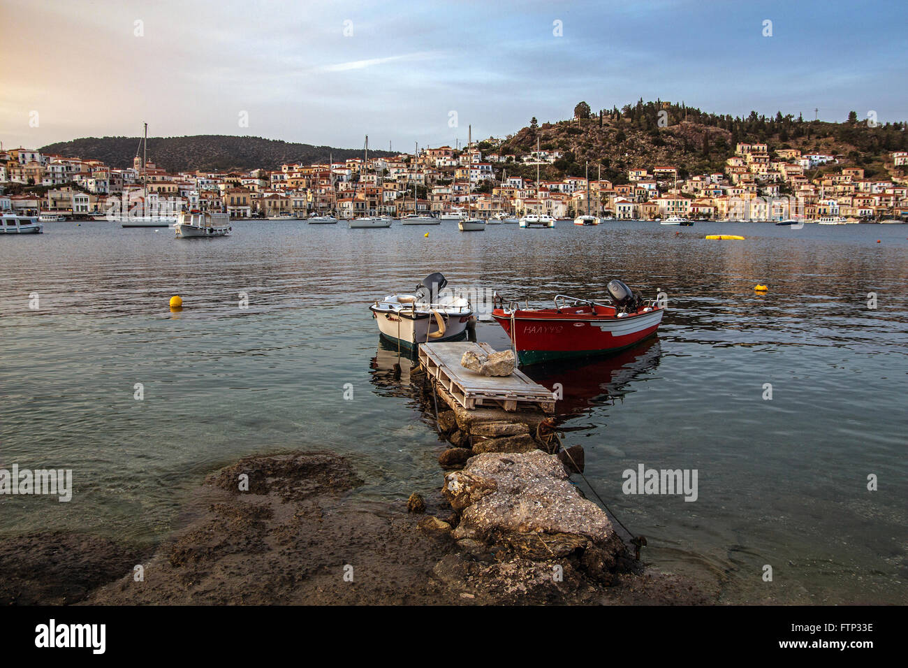 Platform poros sky sea view hi-res stock photography and images - Alamy