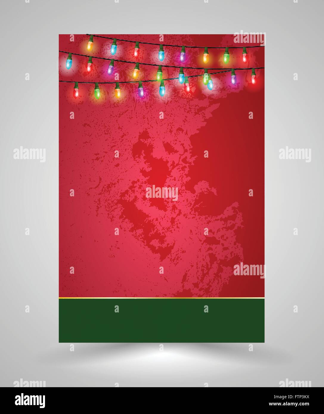 Illuminated by christmas lights Stock Vector Images - Alamy