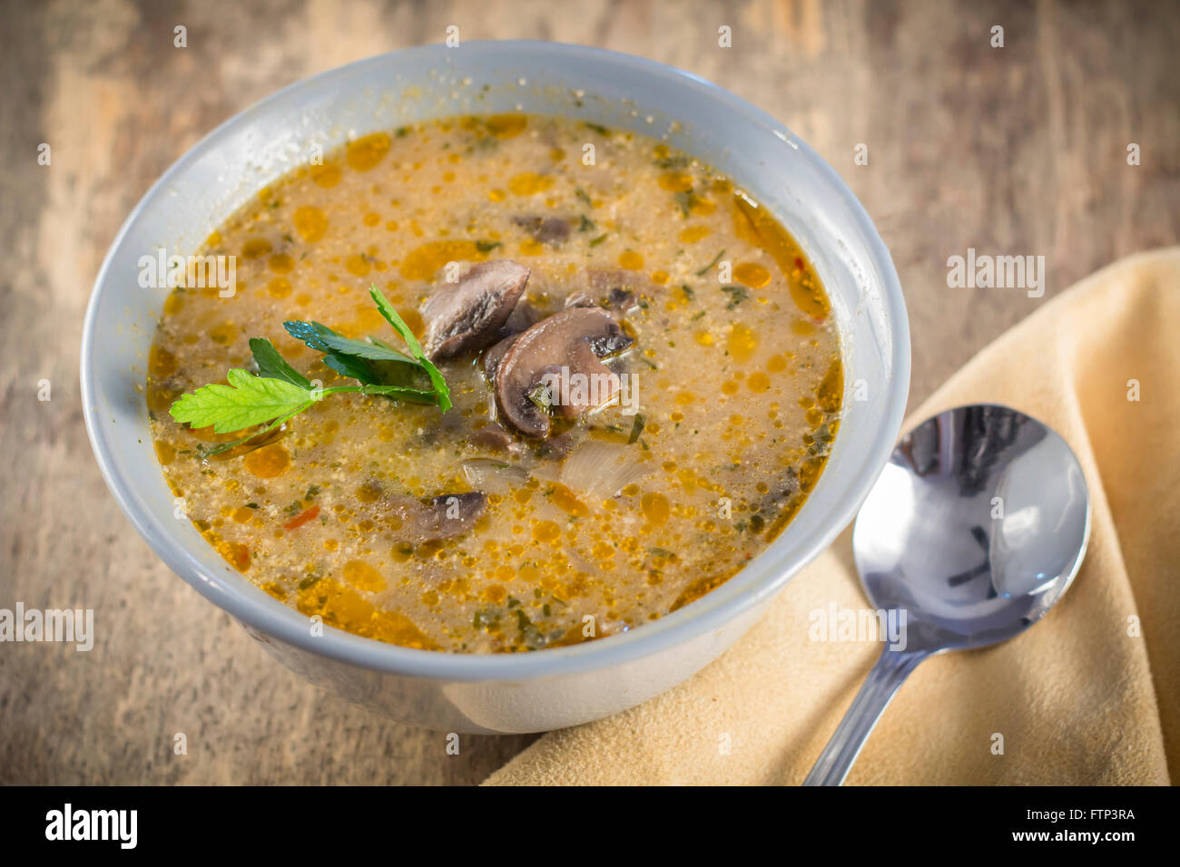Authentic Rich And Creamy Hungarian Mushroom Soup With Paprika Flavor