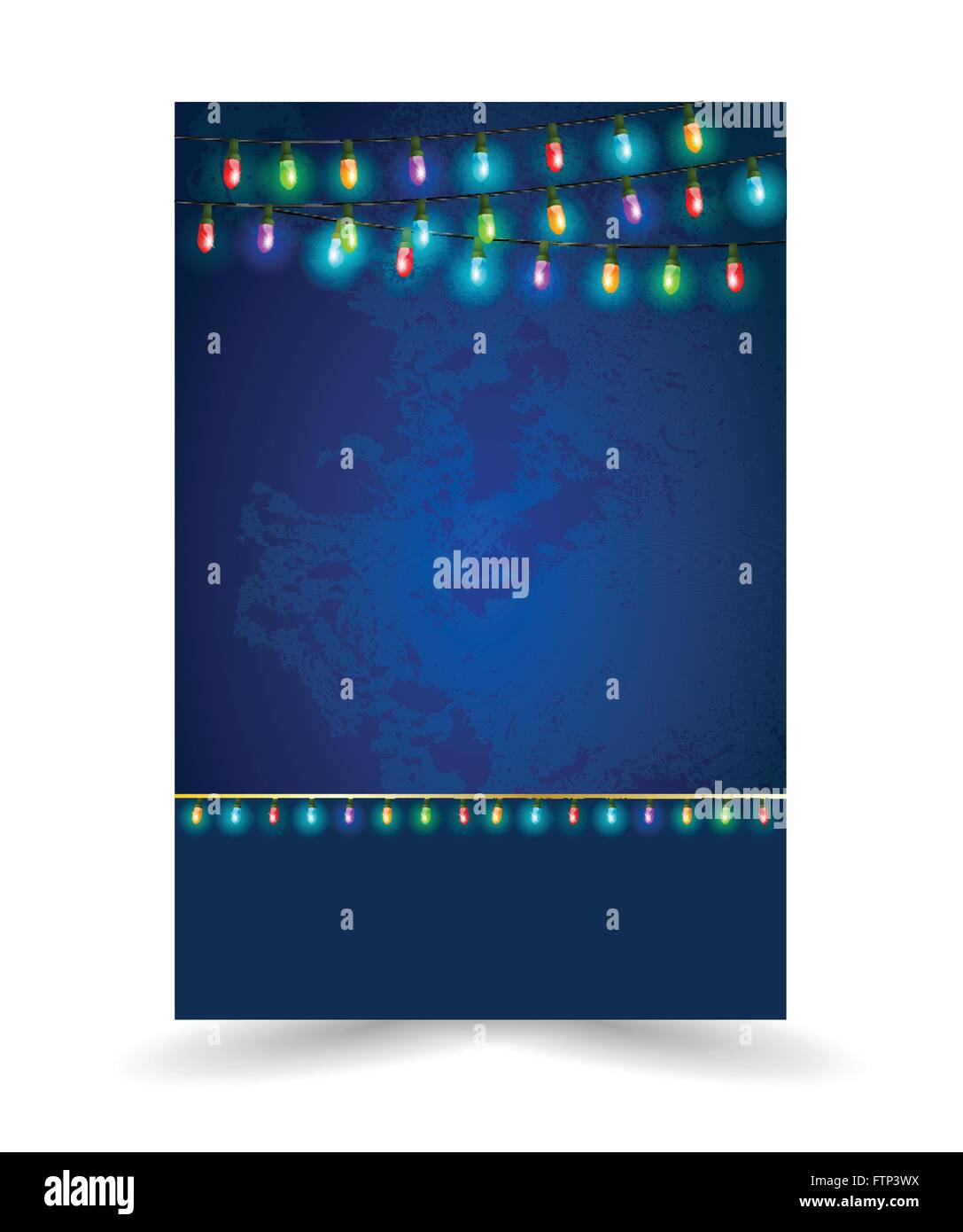 Colorful fairy lights christmas Cut Out Stock Images & Pictures - Alamy