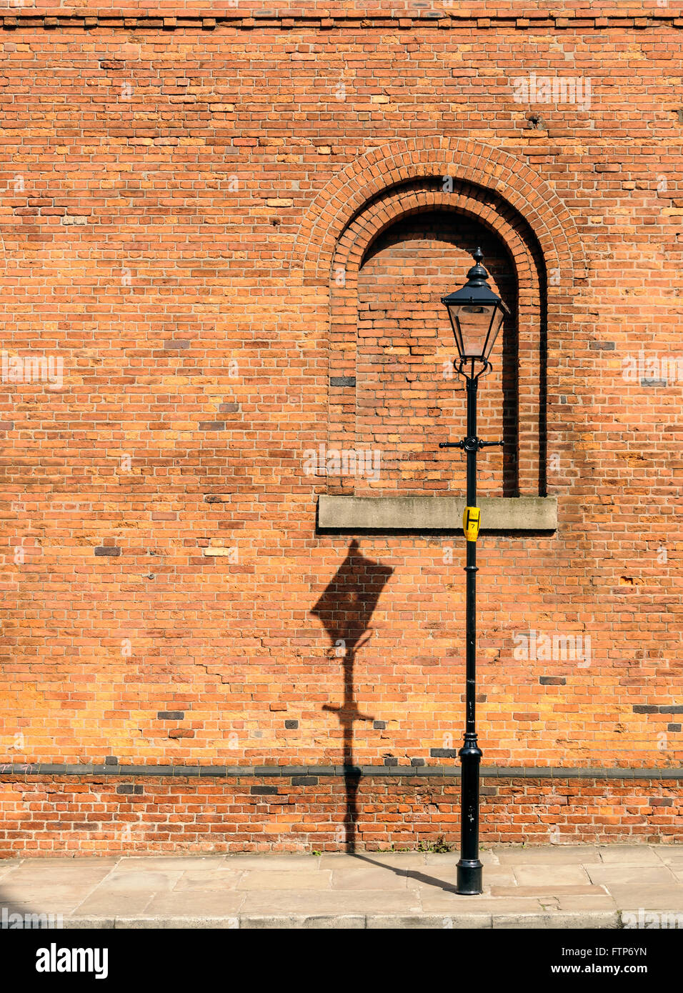 Shadow lamp post on hi-res stock photography and images - Alamy