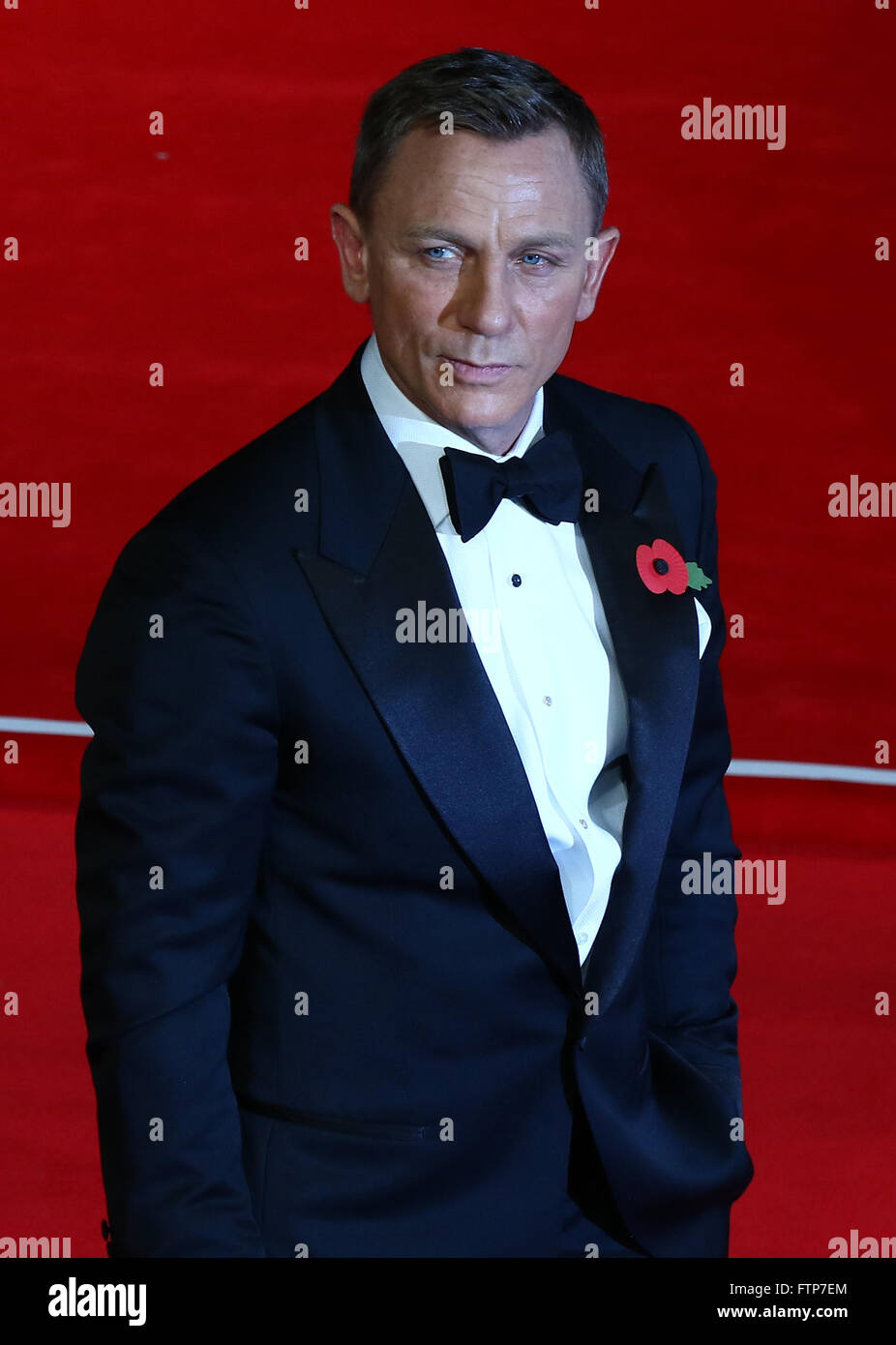 London, UK, 26th Oct 2015: Daniel Craig attends James Bond Spectre CTBF ...
