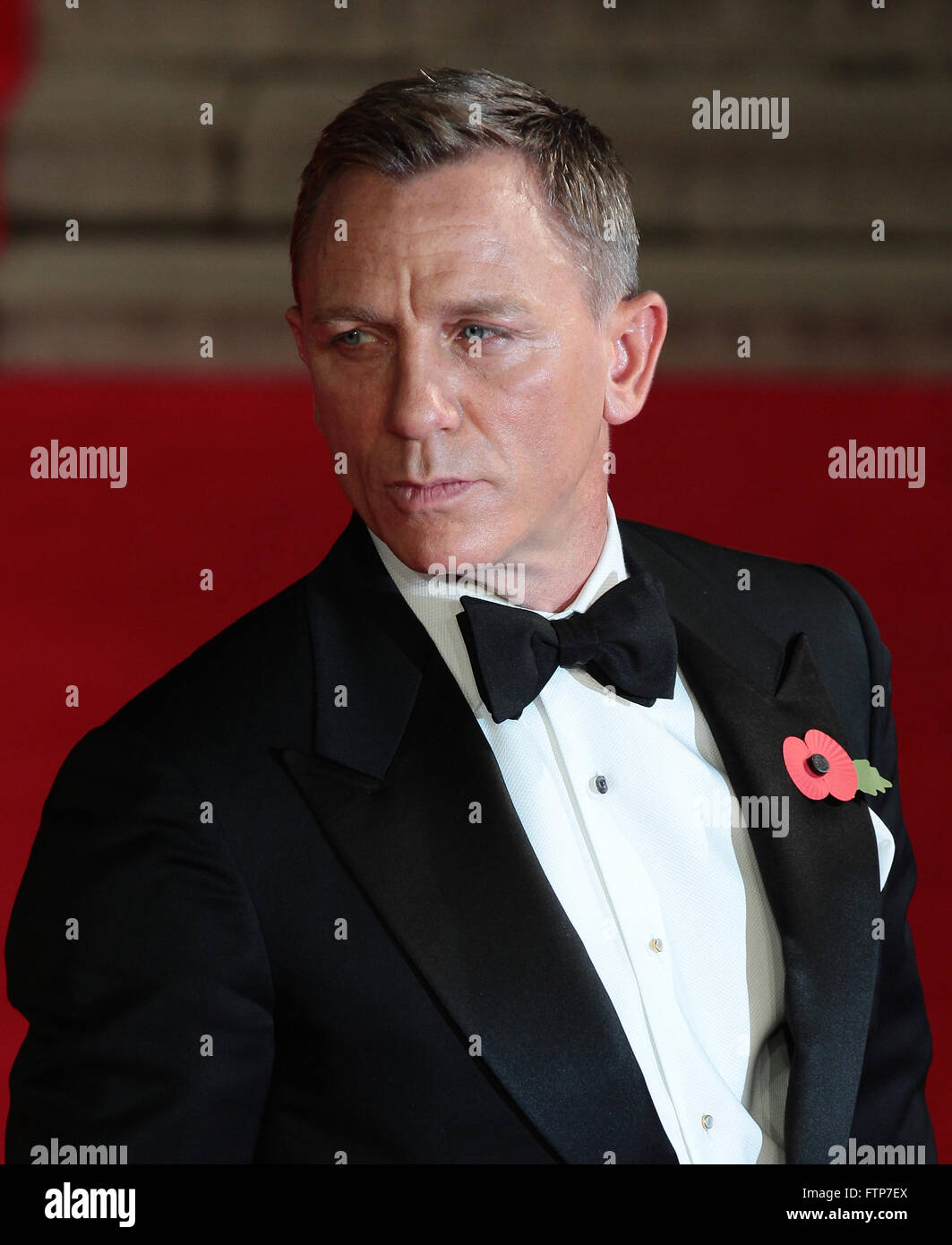 London, UK, 26th Oct 2015: Daniel Craig attends James Bond Spectre CTBF ...