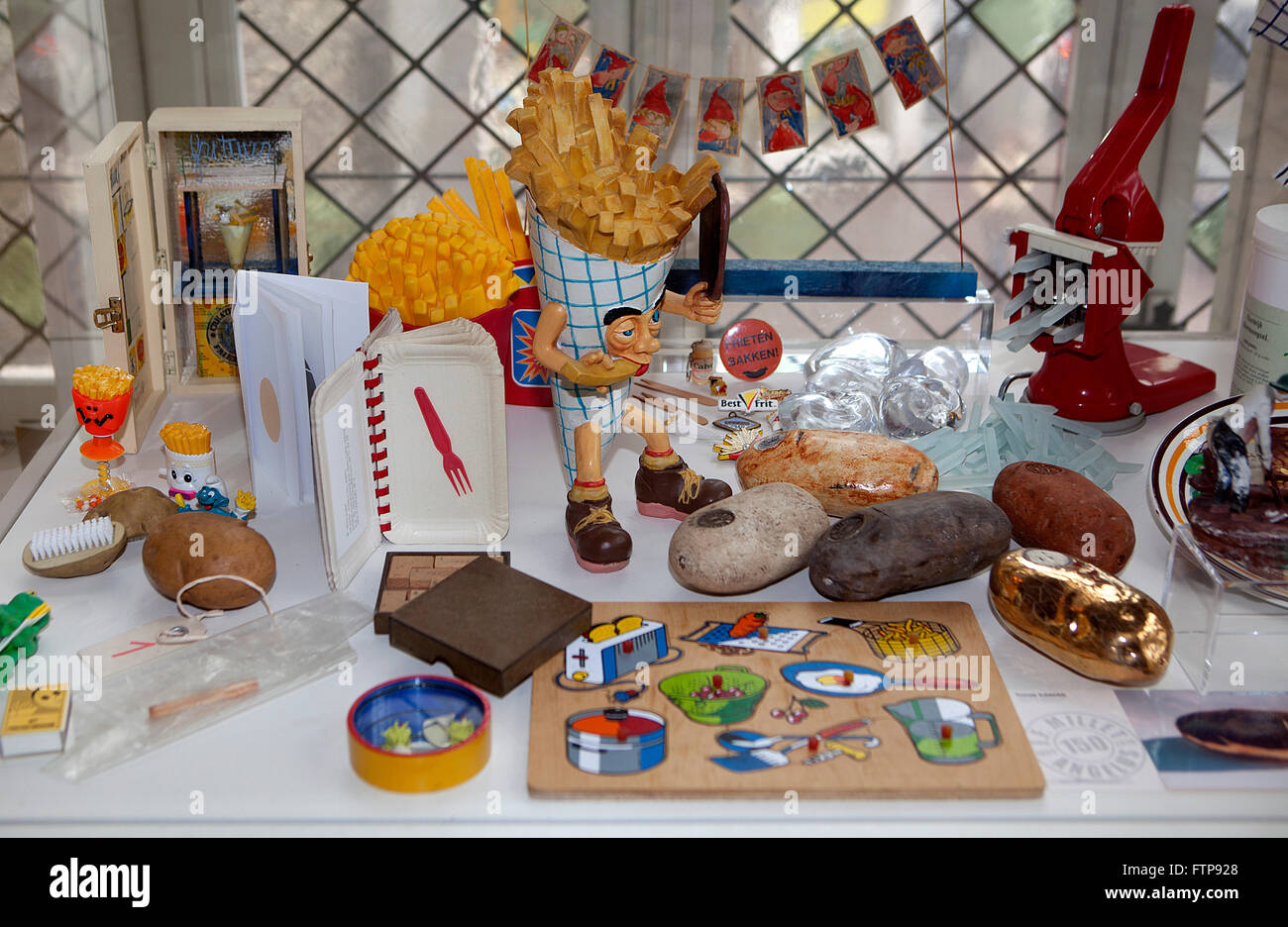 Bruges,Belgium: Friet Museum,the Belgian potato chip museum Stock Photo ...