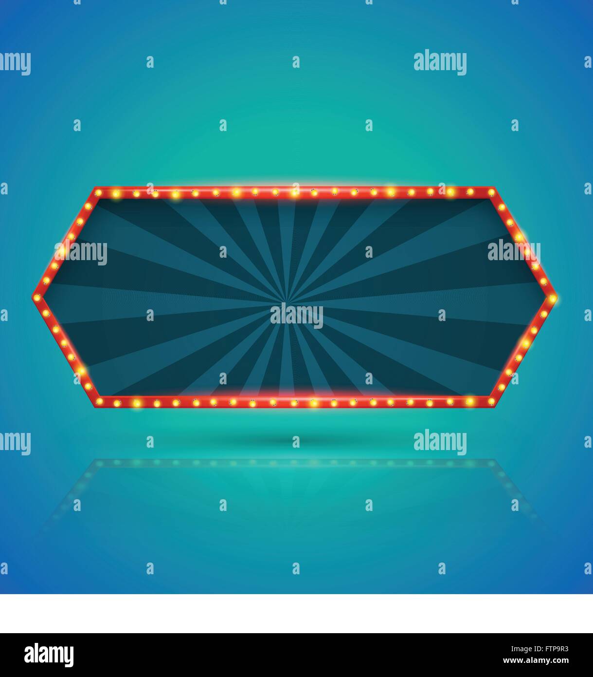 Light signboard vector vectors hi-res stock photography and images - Alamy