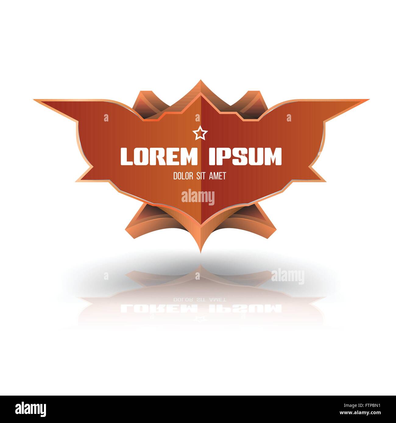 Vector banner 3d style. Vector illustration. Can use for promotion ...