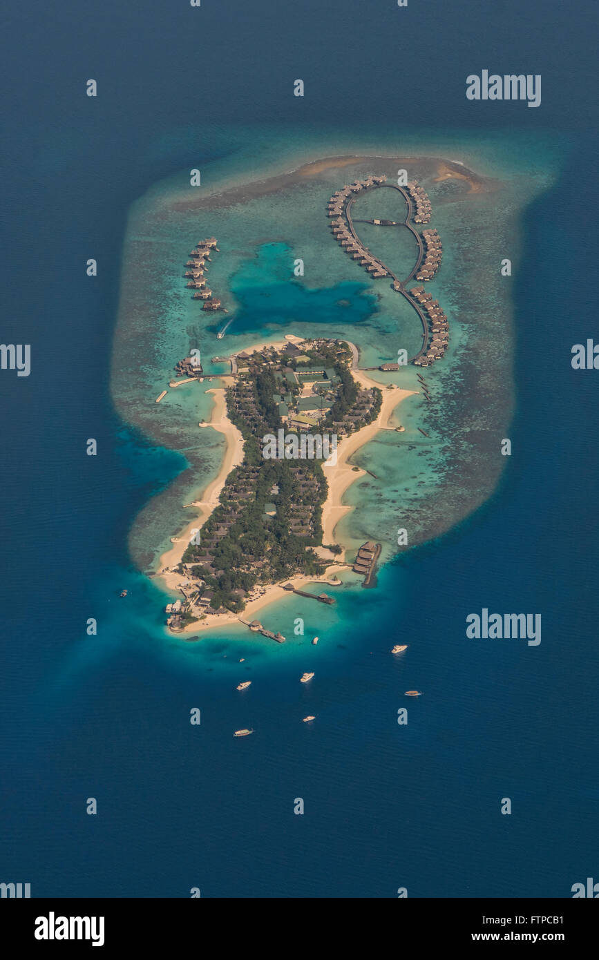Reef Resort, Maldives Stock Photo - Alamy