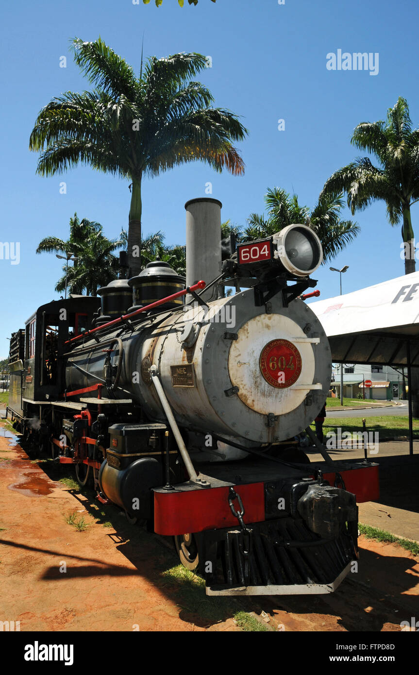 Maria-smoke in railway Jaguariuna - inside Sao Paulo Stock Photo - Alamy