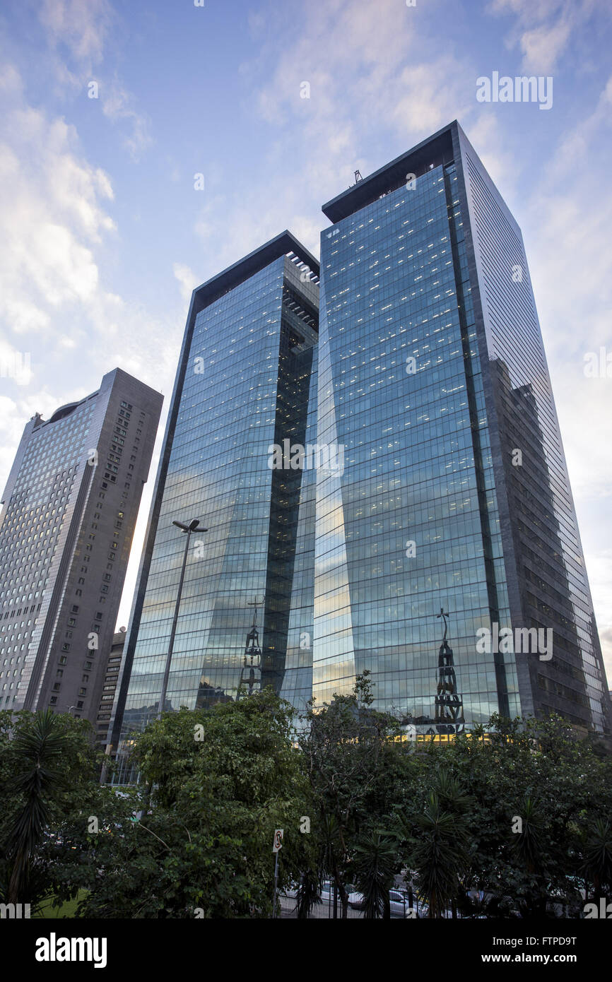 Commercial buildings known as the Twin Towers on Avenida Republica de ...