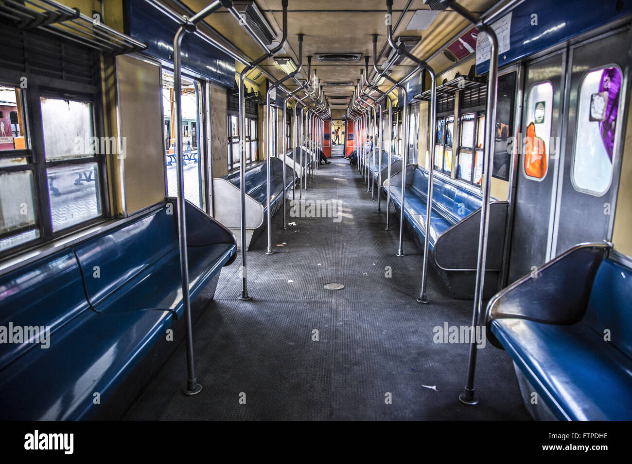 Inside of the train wagon hi-res stock photography and images - Alamy