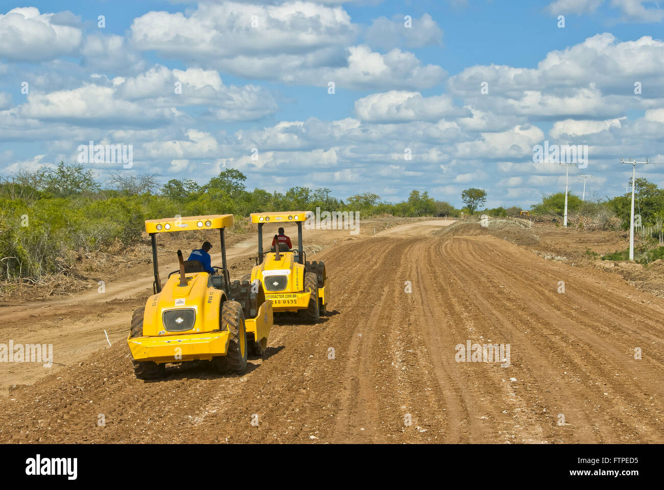 Rural construction works hi-res stock photography and images - Alamy