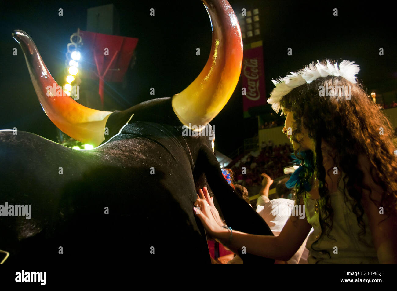 Parintins Folklore Festival - Capricious Ox Stock Photo - Alamy