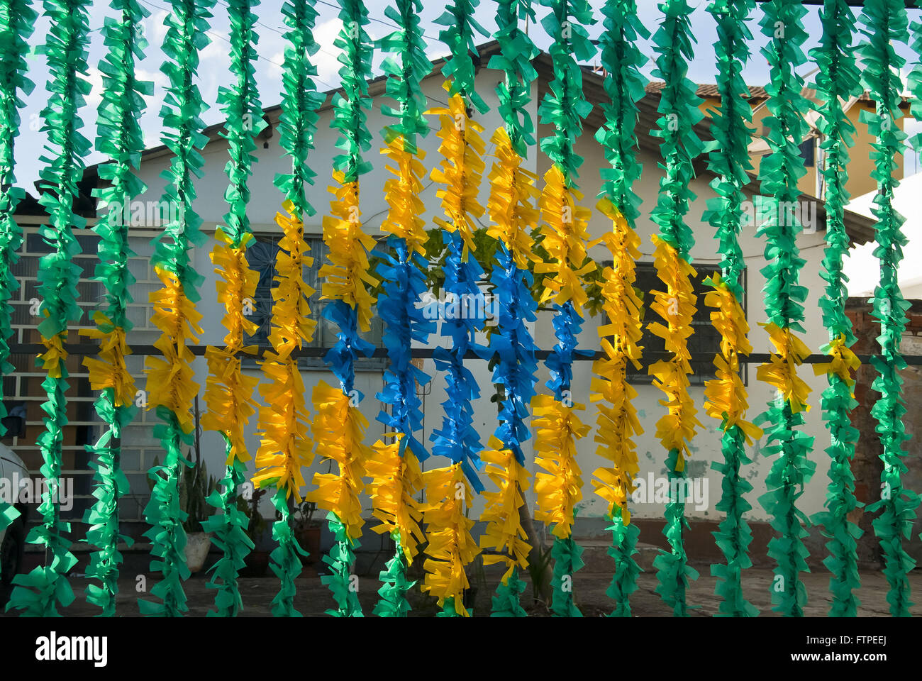 City street decorated hi-res stock photography and images - Alamy