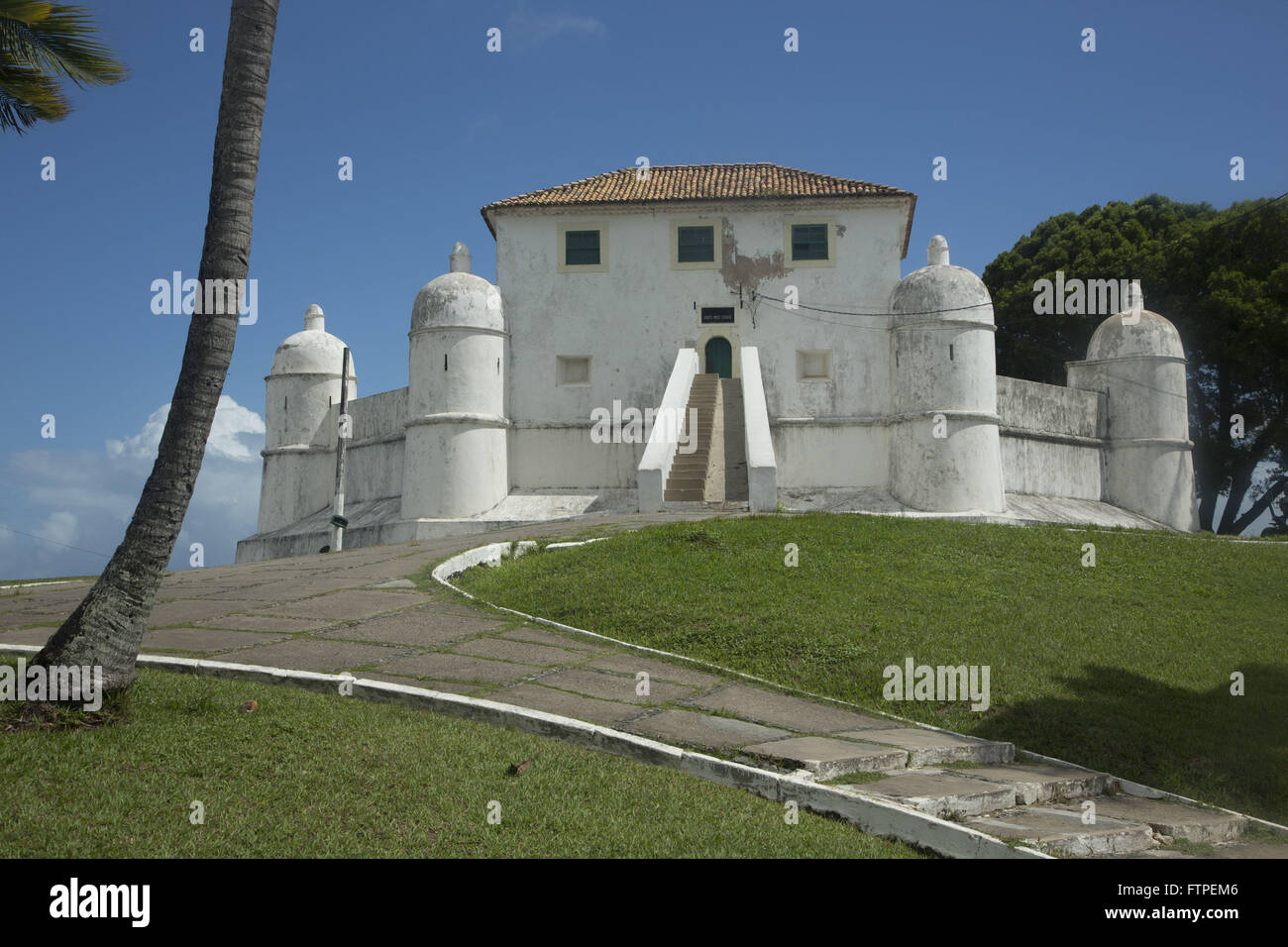 Fort of Our Lady of Monte Serrat in Monte Serrat neighborhood Stock ...