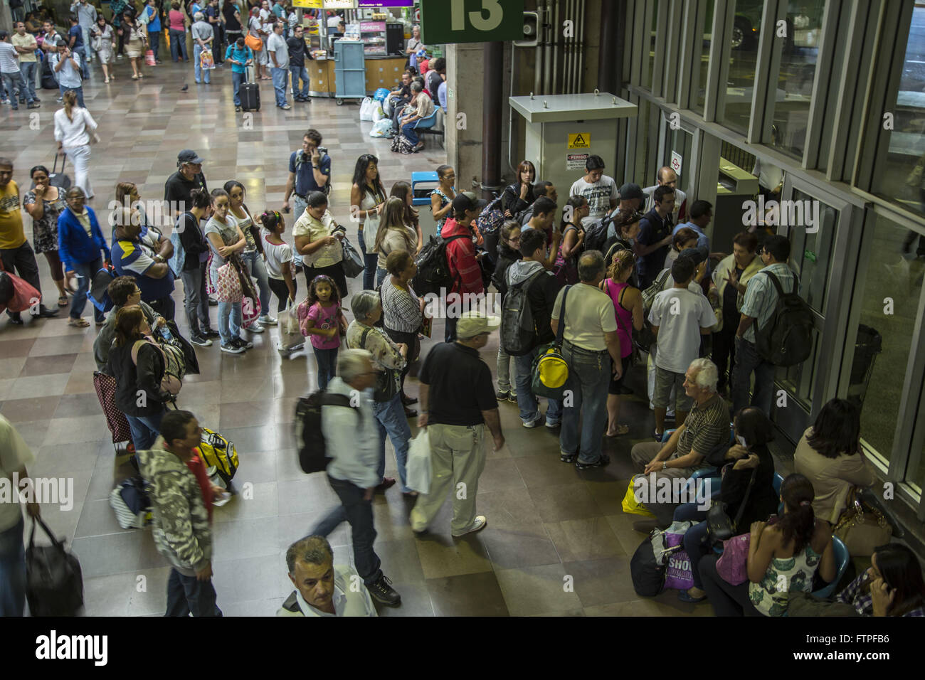 Tiete Bus Terminal - Interstate Transportation Stock Photo - Alamy