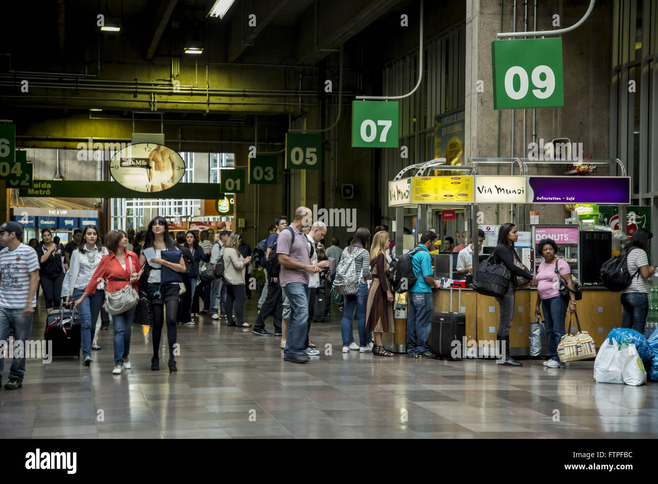 Tiete bus terminal hi-res stock photography and images - Alamy