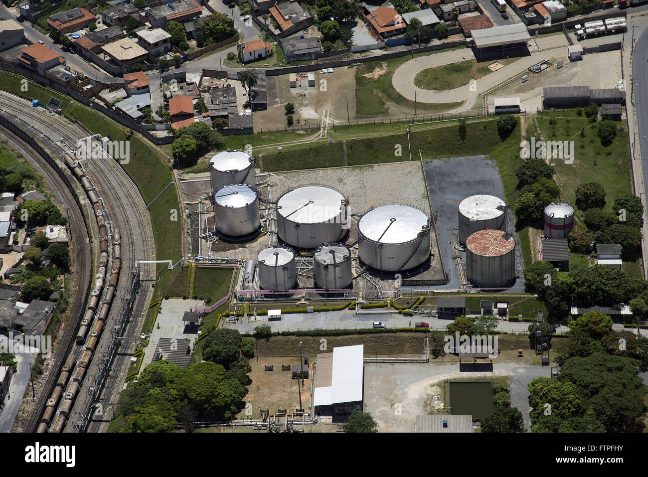 Railroad water tank hi-res stock photography and images - Alamy