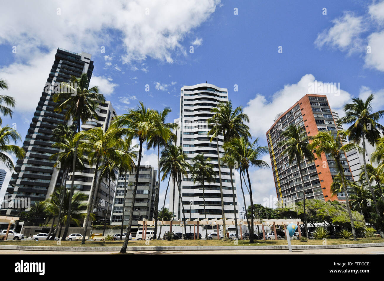 Buildings and palm trees hi-res stock photography and images - Alamy