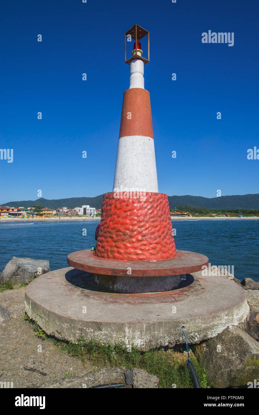 Lighthouse at Point Lookout - Barra da Lagoa Stock Photo - Alamy