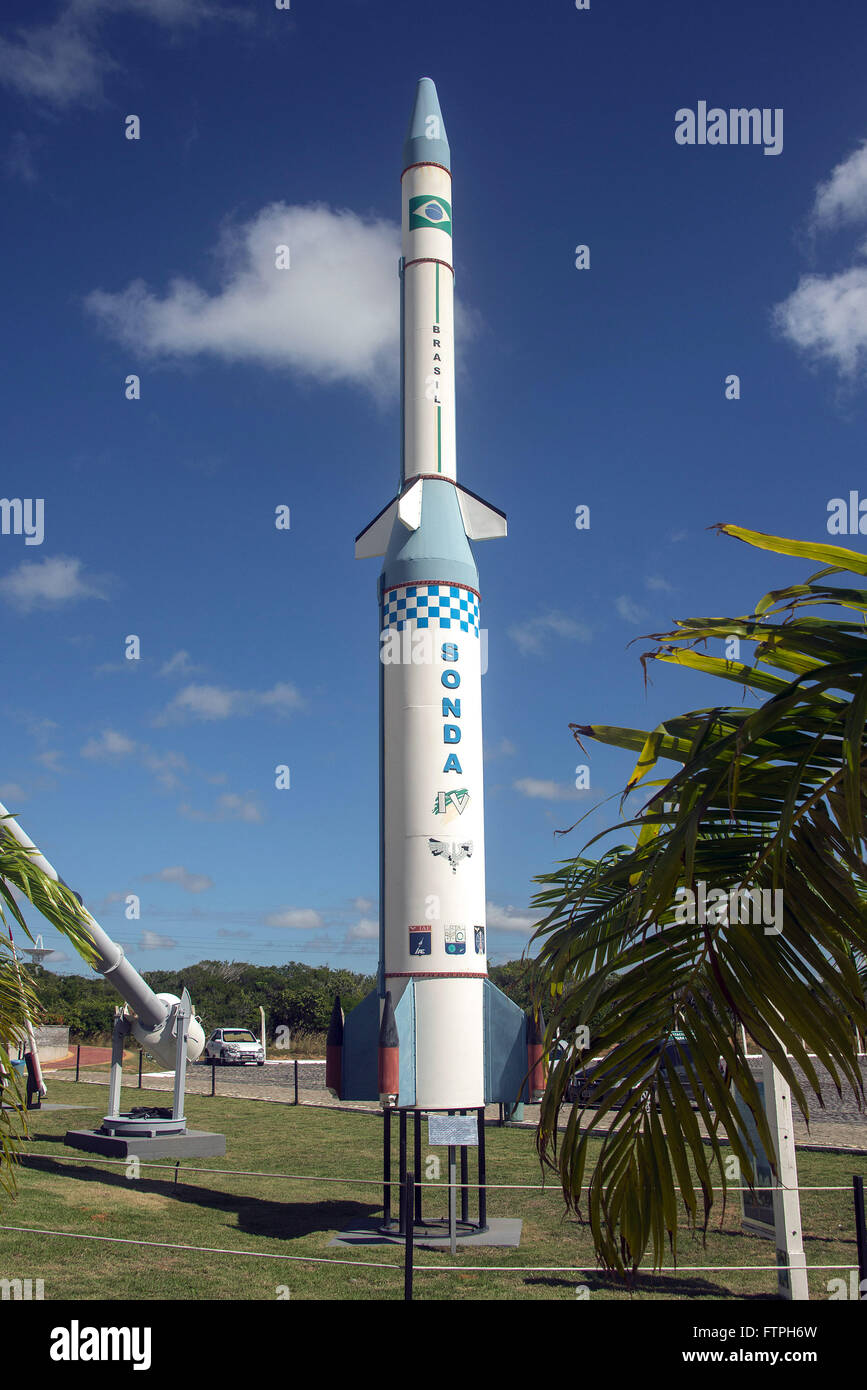 Sonda I rocket used for atmospheric studies at the Center for Spatial ...