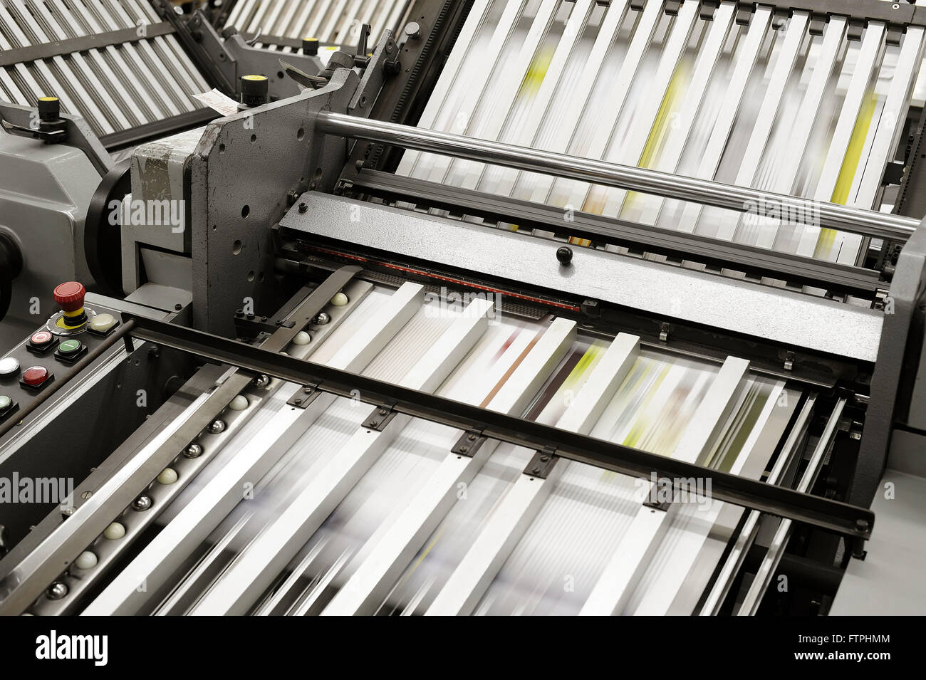 Book pages are printed in offset Stock Photo - Alamy