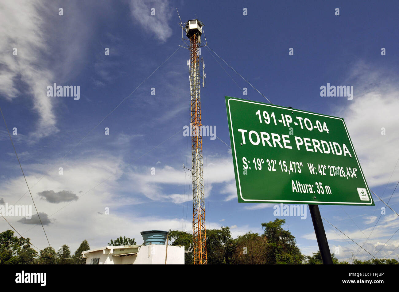 Lost Tower - observation tower located in the area of plantation ...