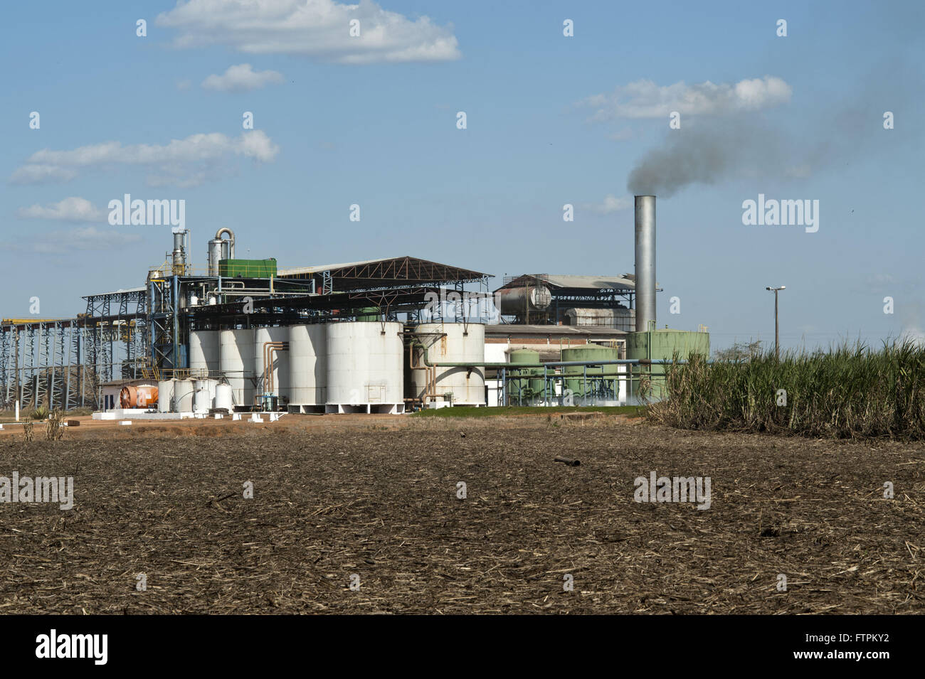 Green Ethanol Plant in rural Capixaba Stock Photo - Alamy