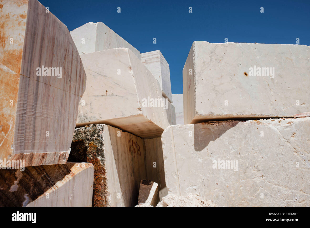 Marble in the region of Central Alentejo Stock Photo - Alamy