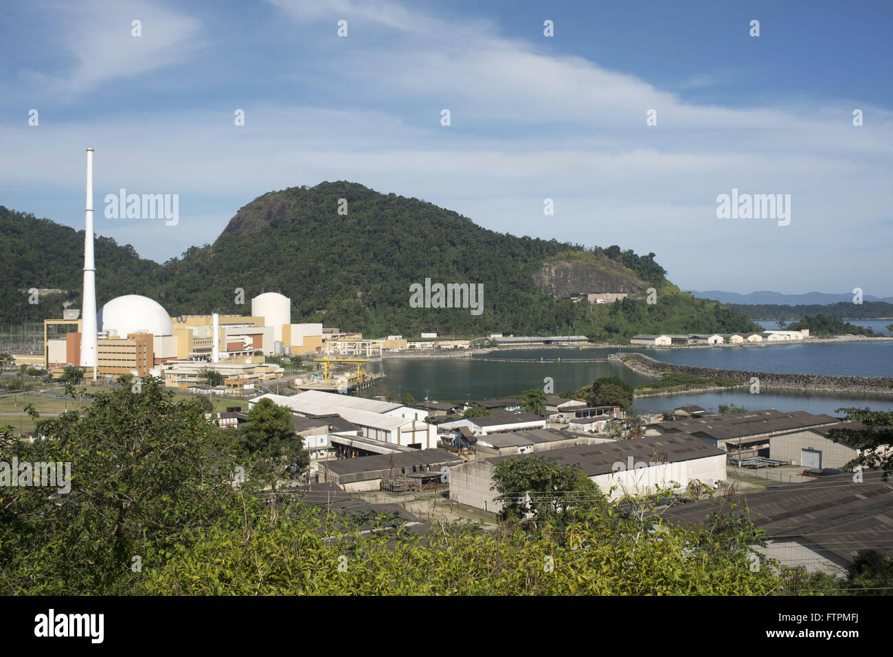 Nuclear power plant Angra dos Reis Stock Photo - Alamy