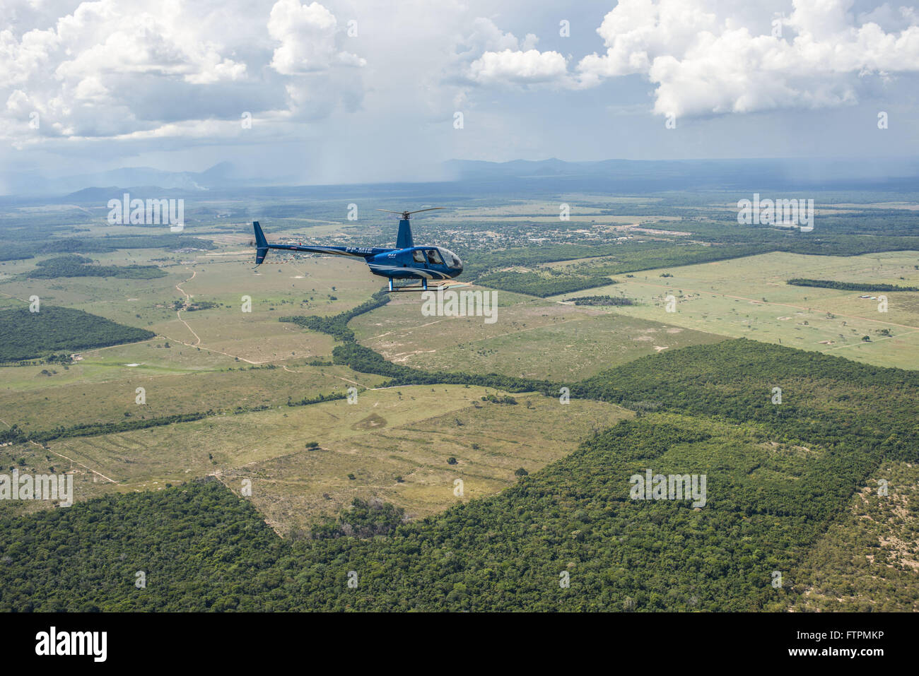 Aerial view of Amazon forest cleared for agriculture Stock Photo - Alamy