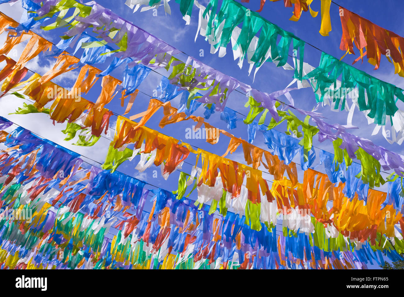 Flags in decoration hi-res stock photography and images - Alamy