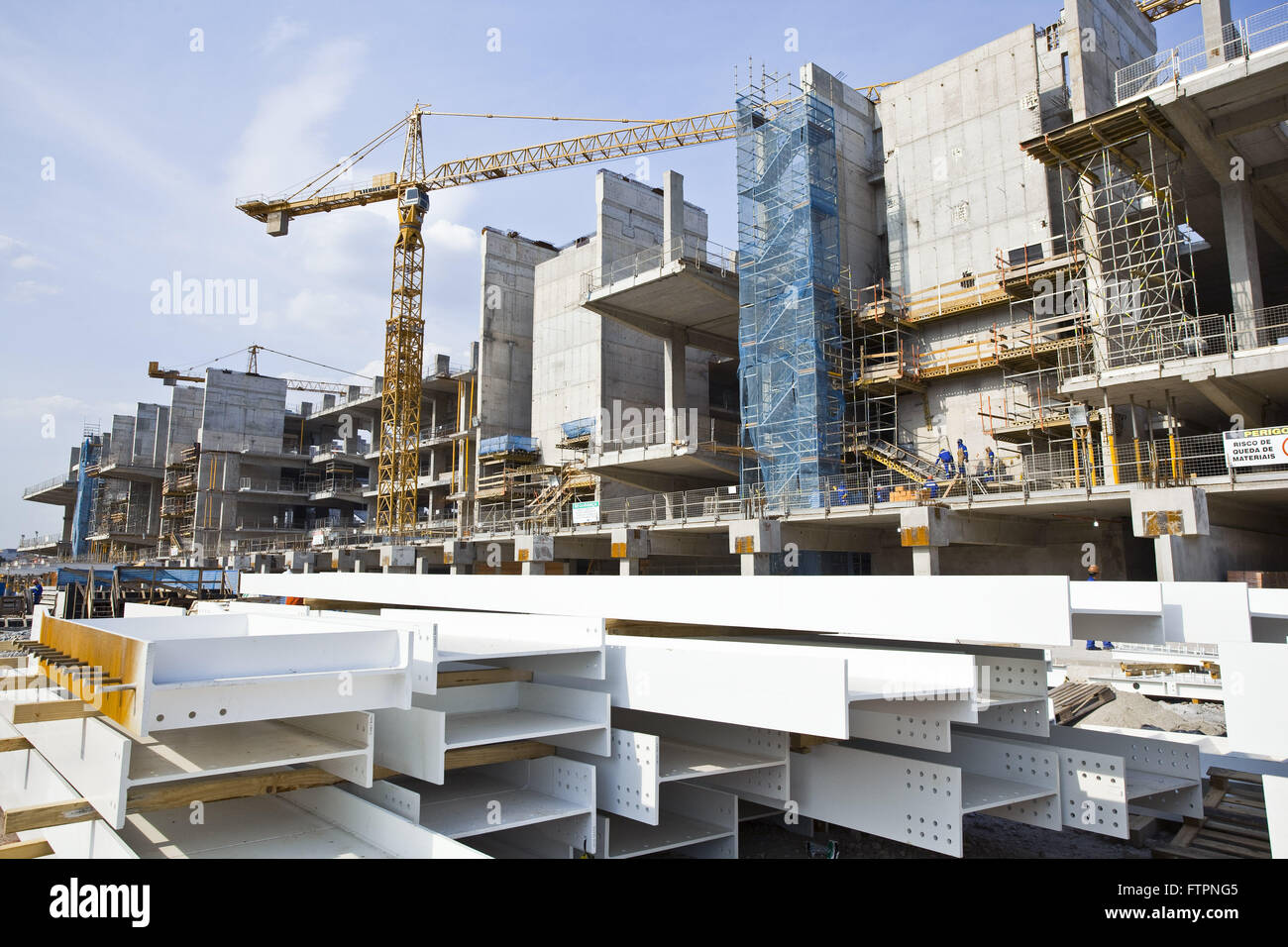 Work of construction of the stadium Arena Corinthians - Itaquera ...
