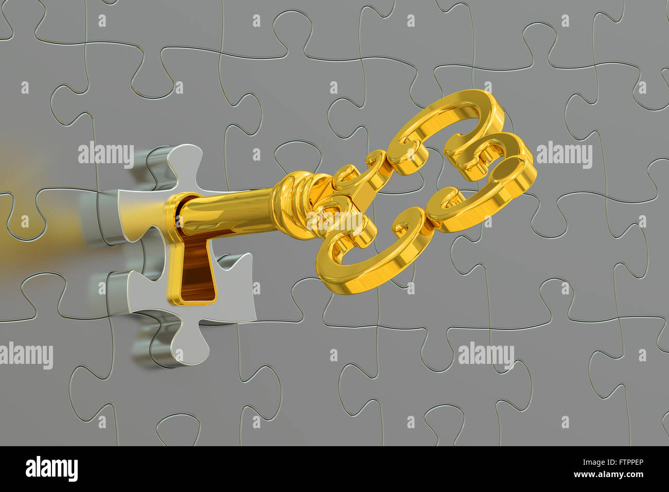 3d jigsaw puzzle hi-res stock photography and images - Alamy