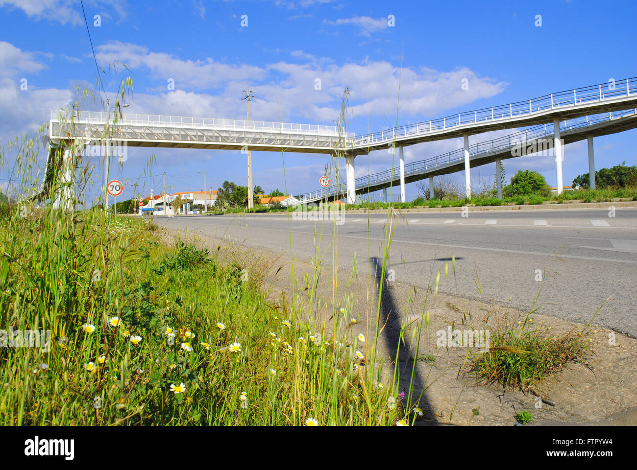 Road signs sign portugal hi-res stock photography and images - Alamy
