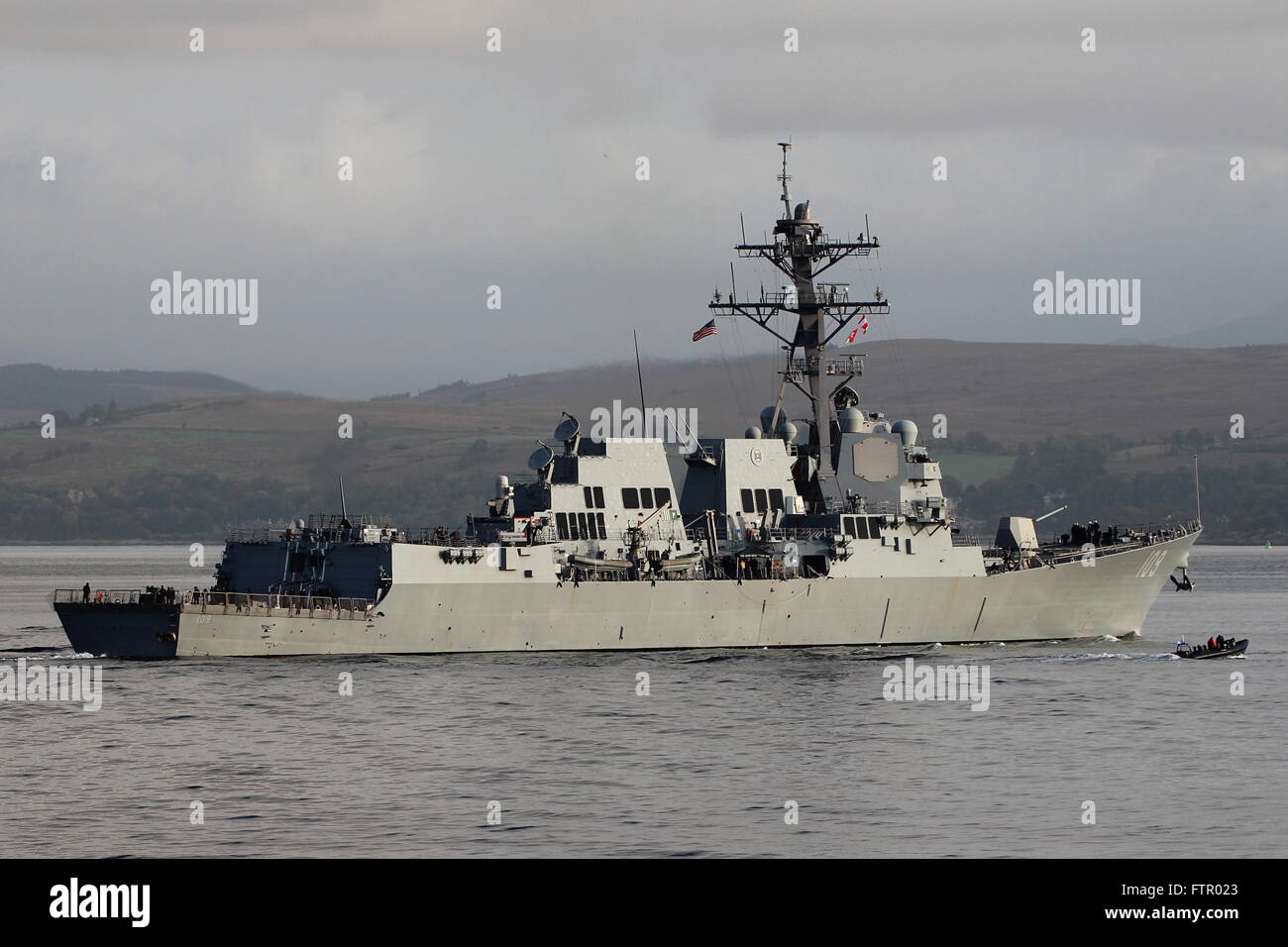 USS Jason Dunham (DDG-109), an Arleigh Burke-class destroyer of the US ...
