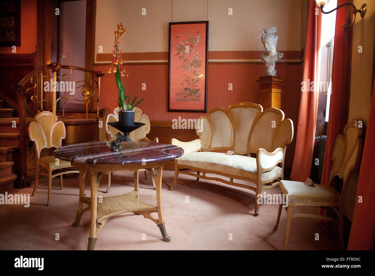Art Nouveau Brussels: Victor Horta Museum Stock Photo - Alamy