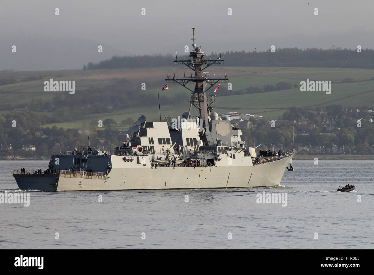 USS Jason Dunham (DDG-109), an Arleigh Burke-class destroyer of the US ...