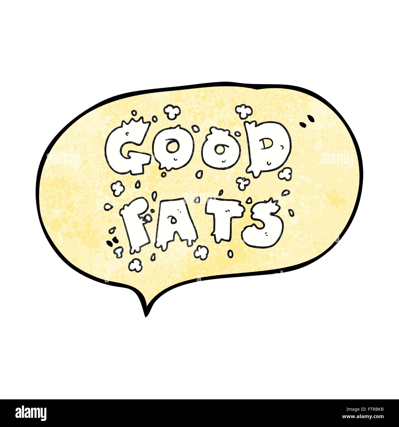 Good fats illustration Cut Out Stock Images & Pictures - Alamy