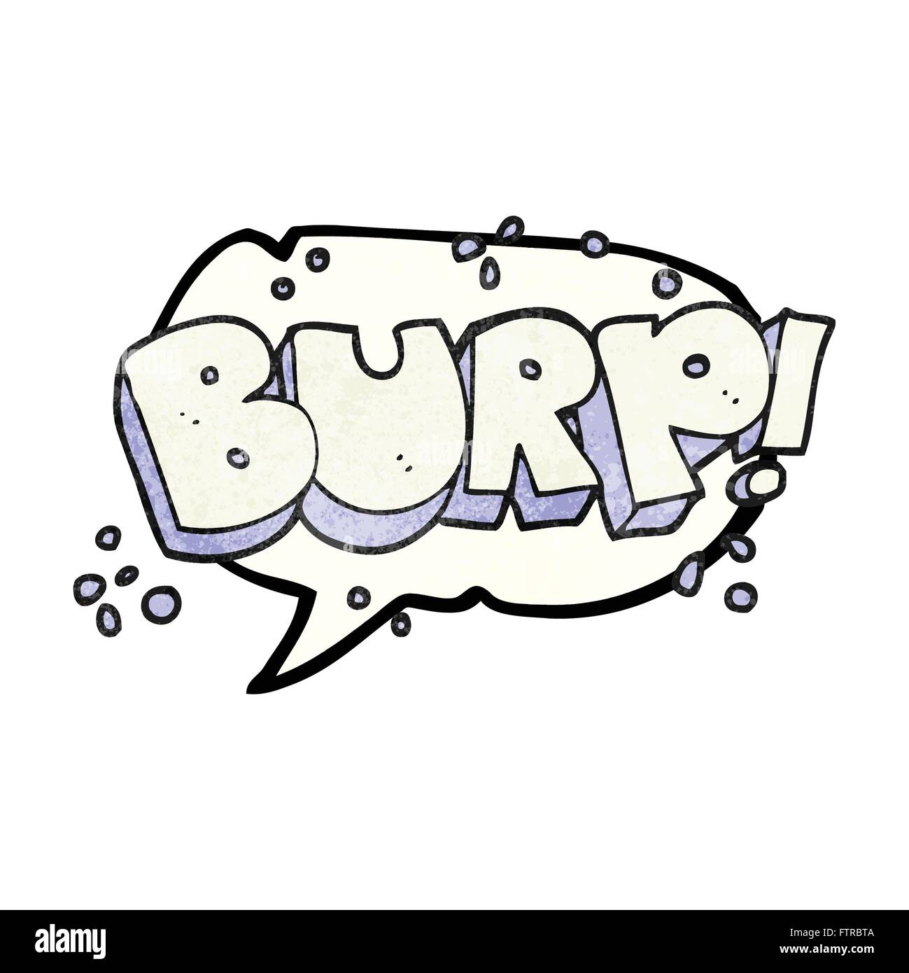 Burp speech bubble hi-res stock photography and images - Alamy
