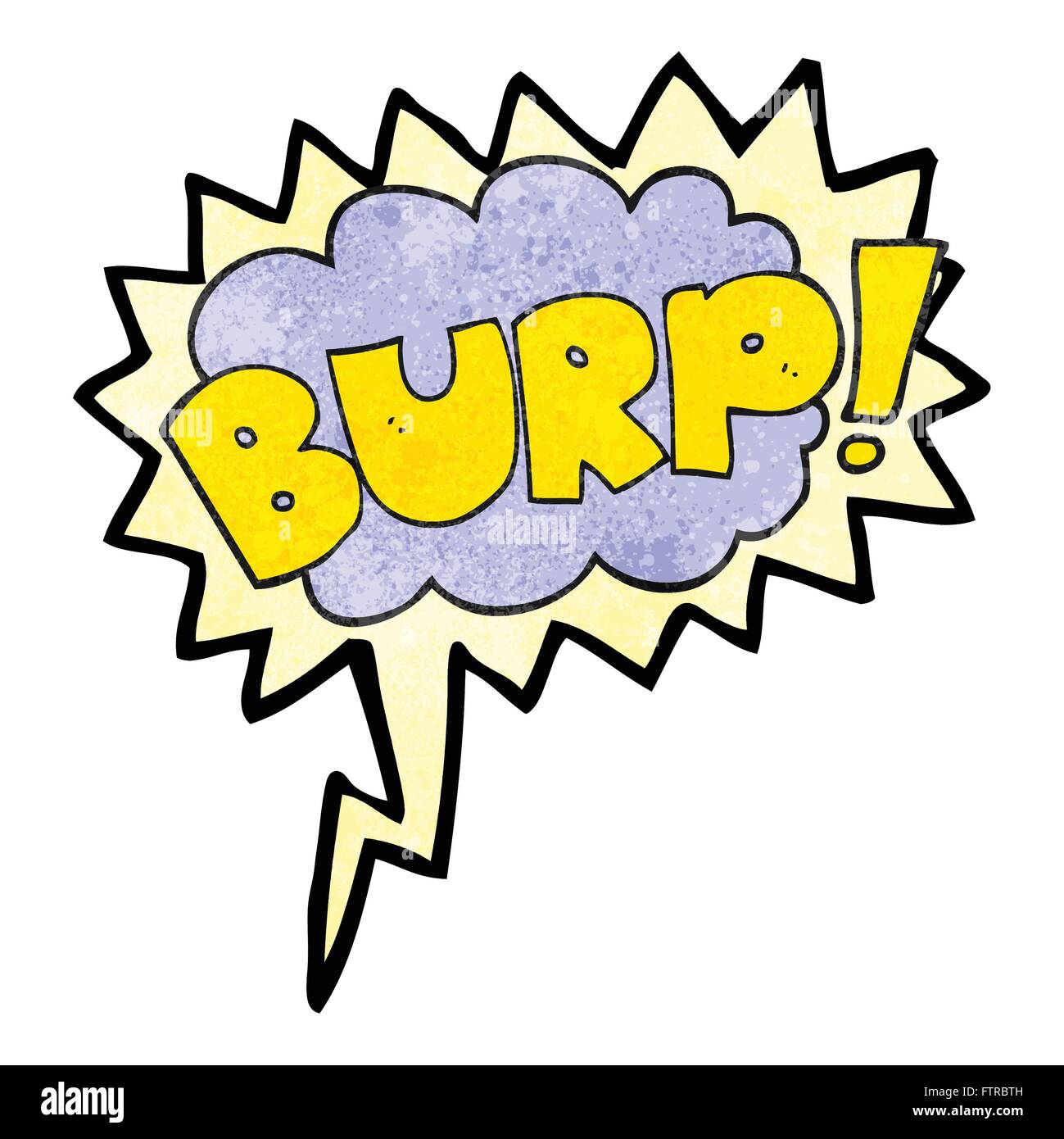 Burp speech bubble Stock Vector Images - Alamy