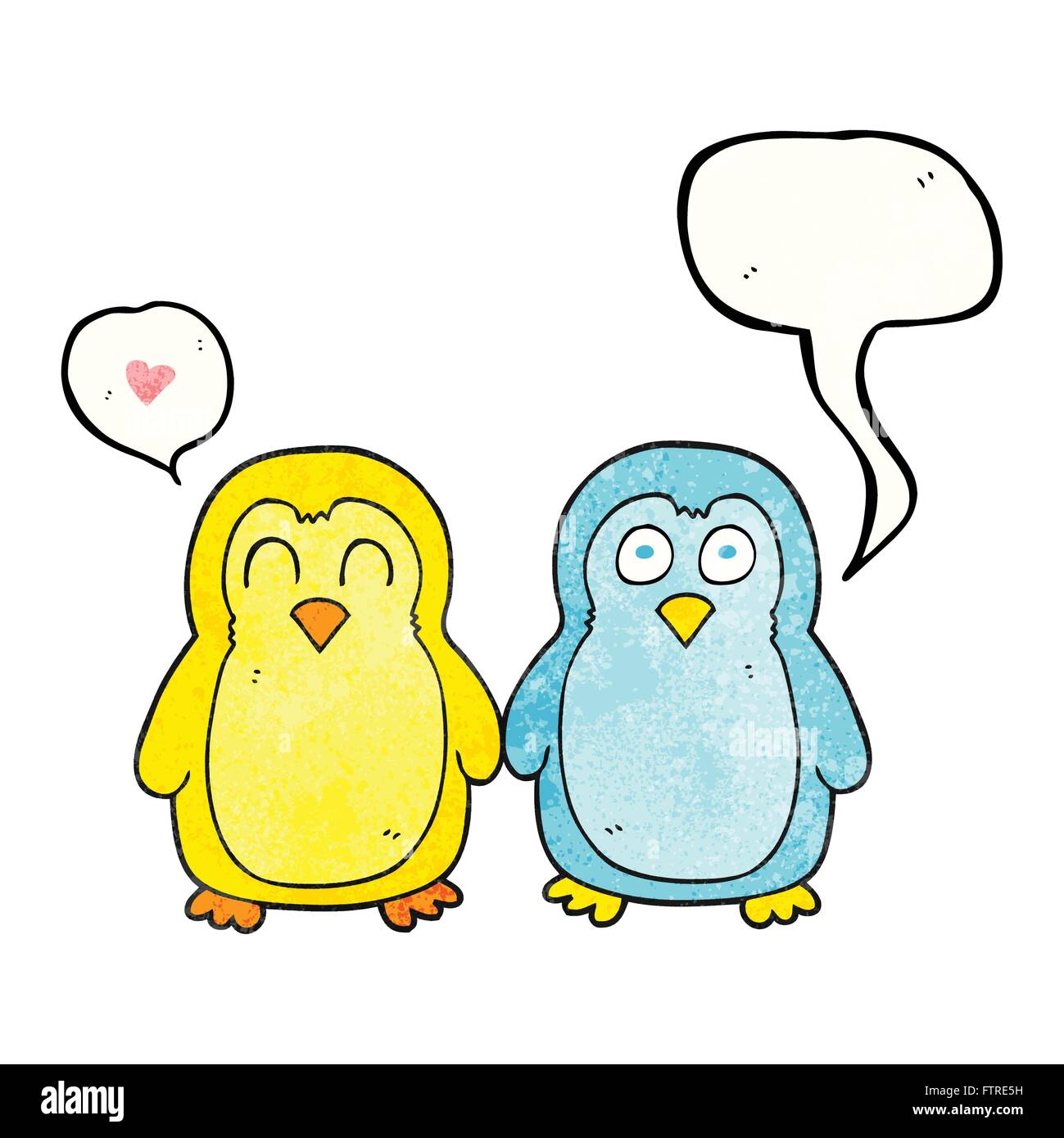 Speaking birds Stock Vector Images - Alamy