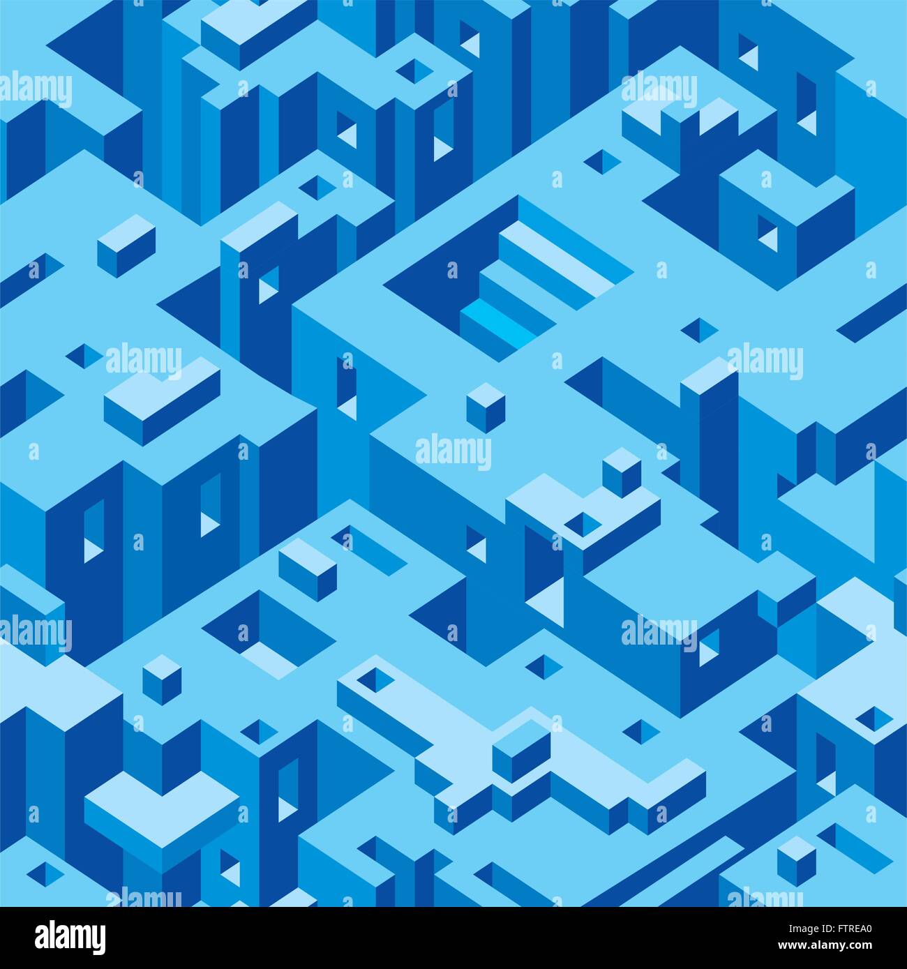 Abstract Architecture Seamless Texture Pattern Stock Vector Image & Art ...