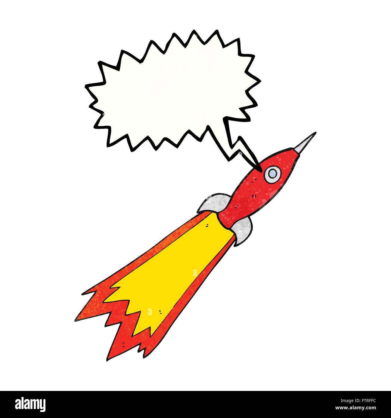 freehand drawn texture speech bubble cartoon rocket Stock Vector Image ... freehand drawn texture speech bubble cartoon rocket Stock Vector Image ...