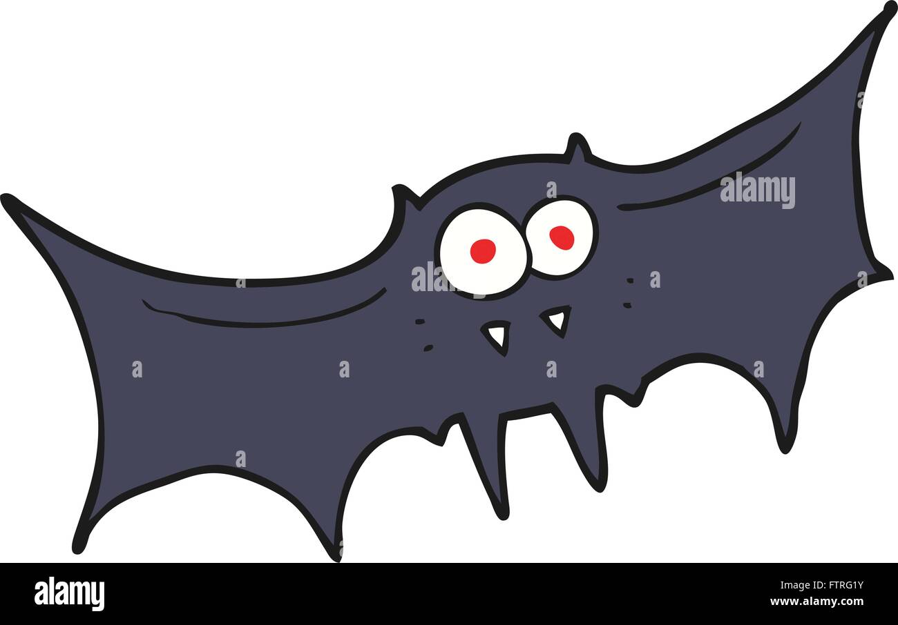 freehand drawn cartoon vampire bat Stock Vector Image & Art - Alamy