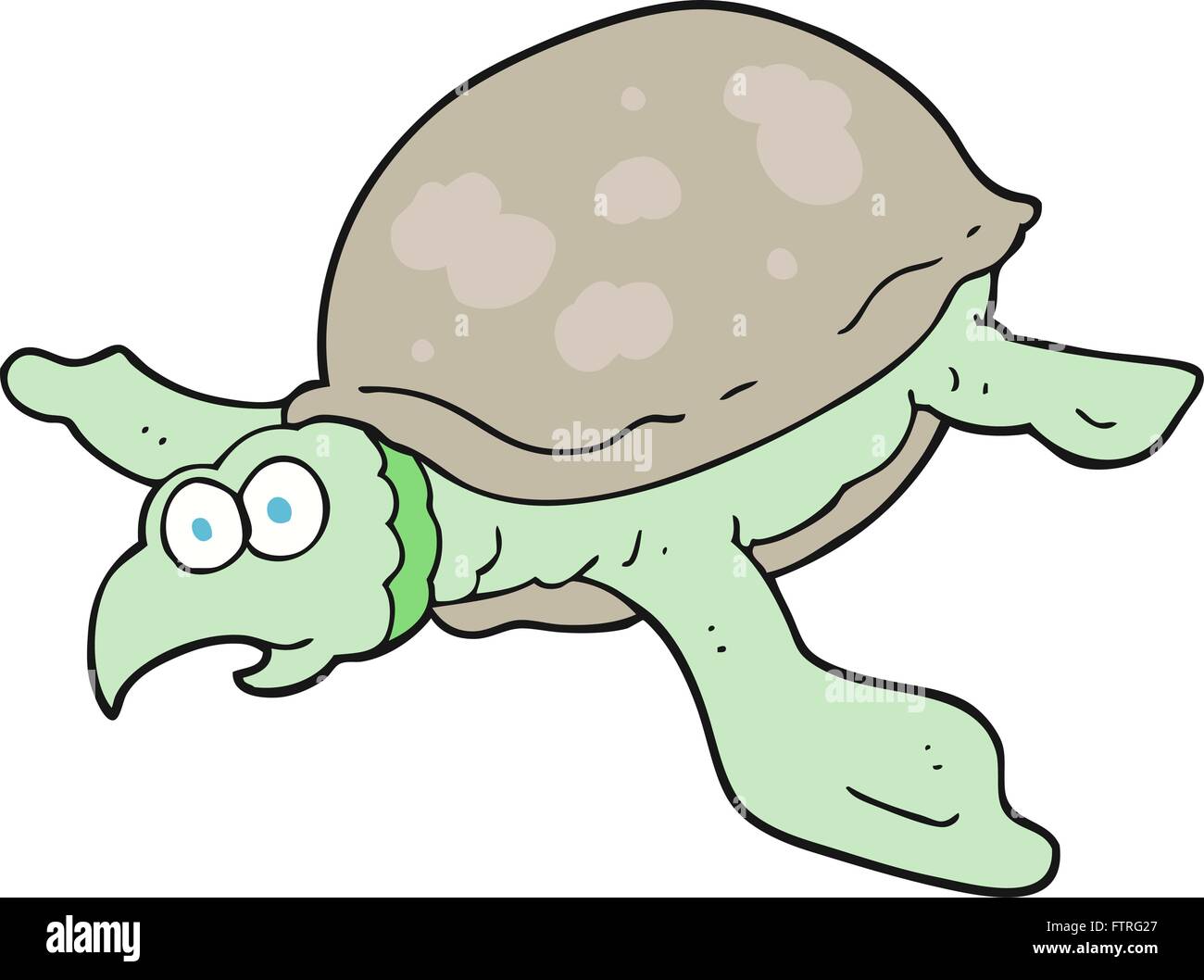 freehand drawn cartoon turtle Stock Vector Image & Art - Alamy